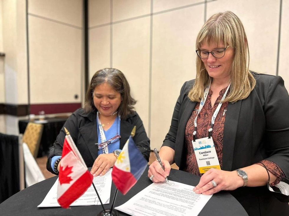 TMTCS forges partnership with Canadian school | The Manila Times College